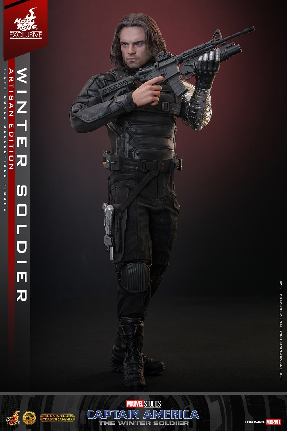 Hot Toys unveils The Winter Soldier Artisan Edition sixth scale figure ...