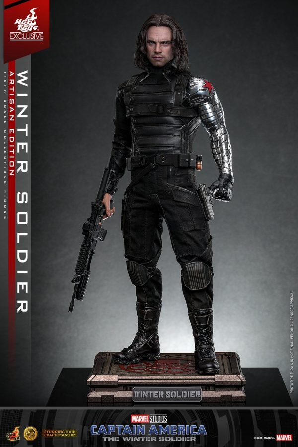 Hot Toys unveils The Winter Soldier Artisan Edition sixth scale figure ...
