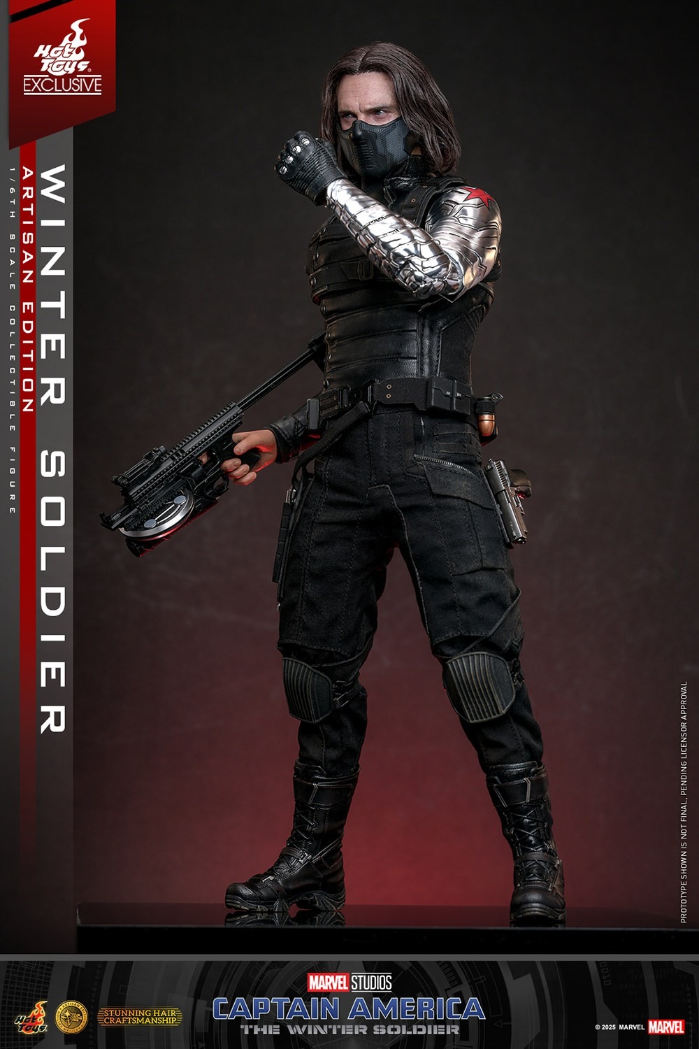 Hot Toys unveils The Winter Soldier Artisan Edition sixth scale figure ...