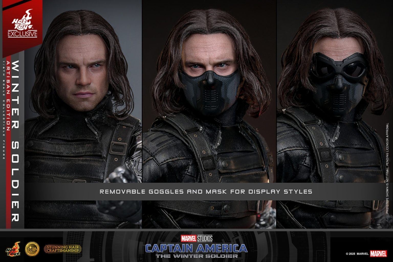 Hot Toys unveils The Winter Soldier Artisan Edition sixth scale figure ...