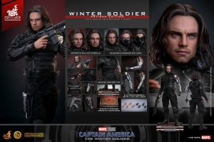 Hot Toys unveils The Winter Soldier Artisan Edition sixth scale figure ...
