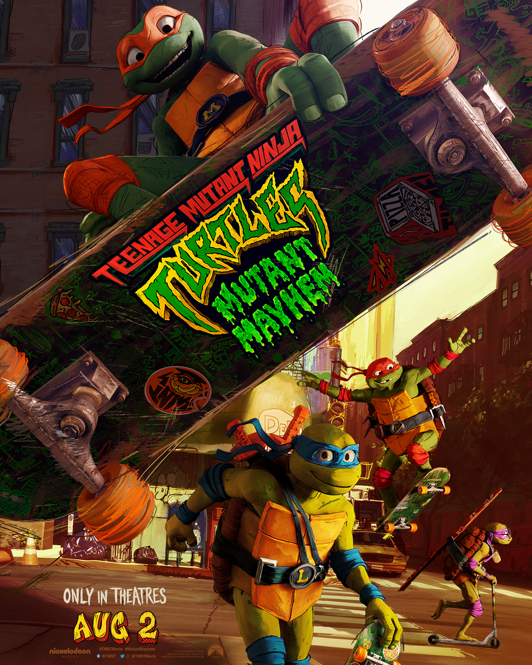 Iconic TMNT imagery depicted on new Teenage Mutant Ninja Turtles ...