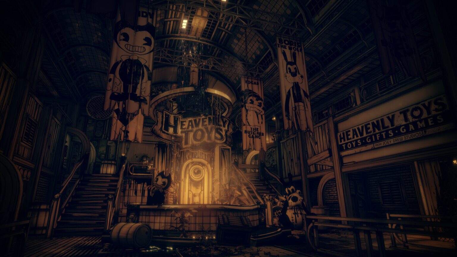 Ink-stained horror Bendy and the Dark Revival launches physical edition