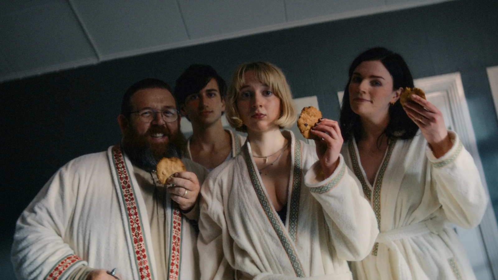 Get Away director Steffan Haars and stars Nick Frost, Aisling Bea ...