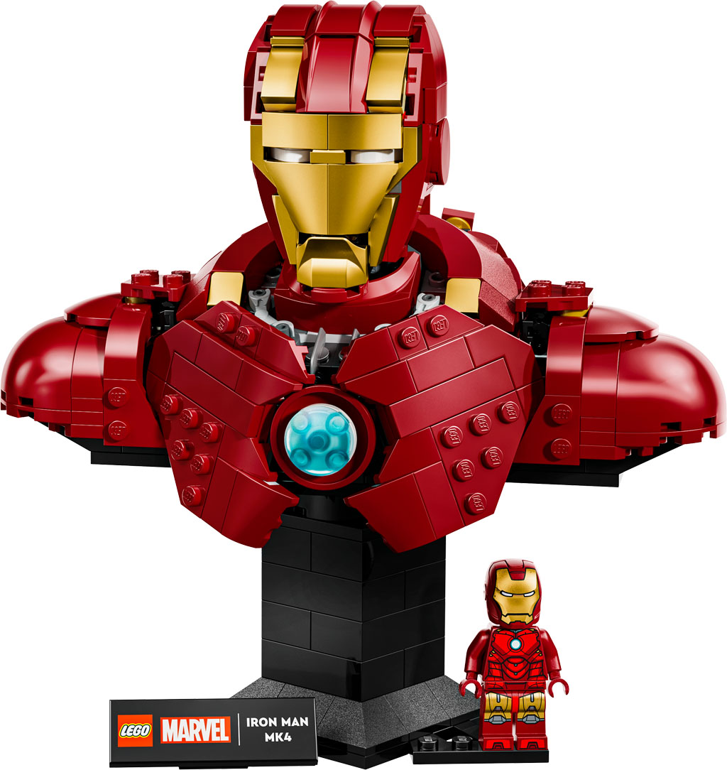 Iron Man and Spider-Man to launch LEGO's Marvel Mini Bust Collection