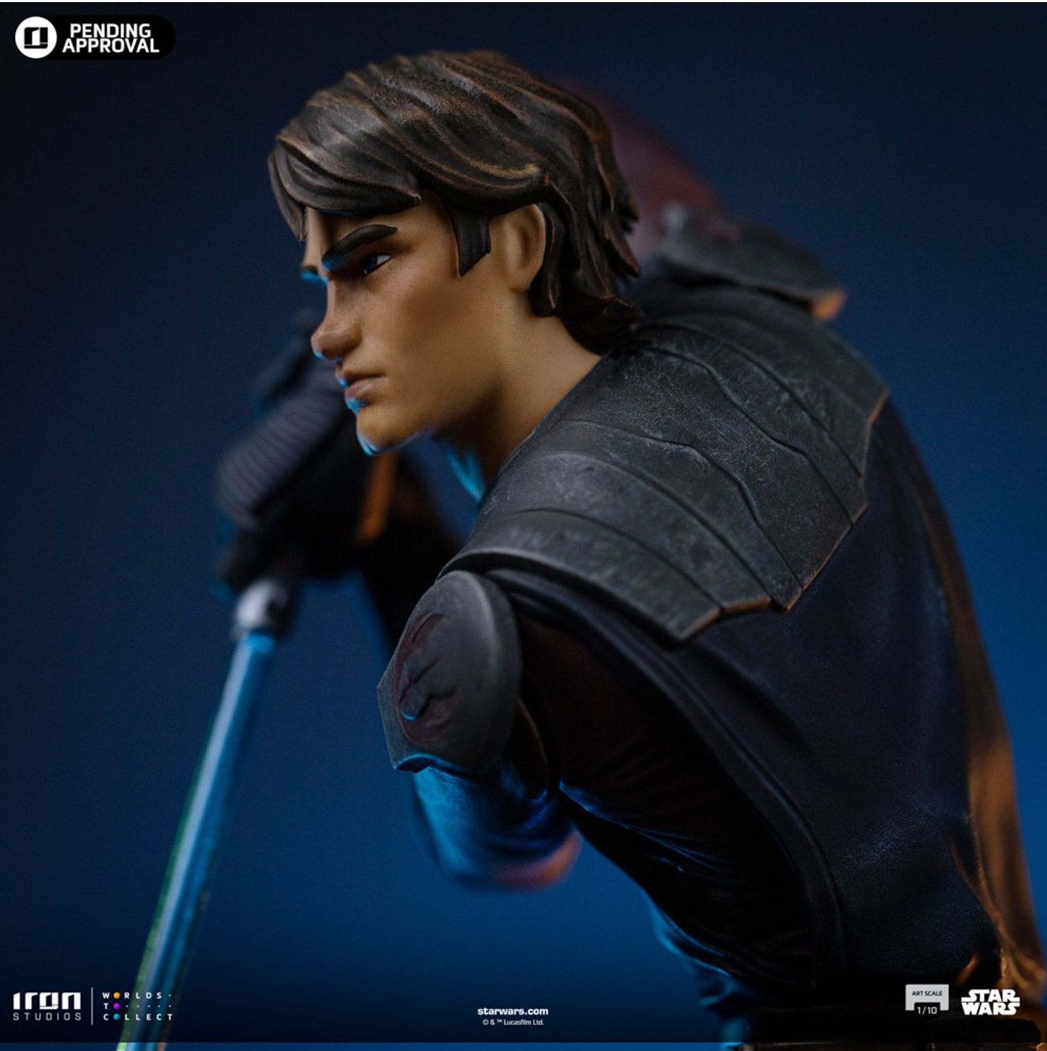 Iron Studios' Star Wars: The Clone Wars Anakin Skywalker collectible statue revealed