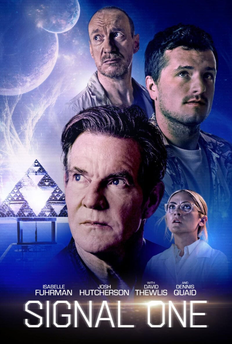 Isabelle Fuhrman and Josh Hutcherson make contact with aliens in ...