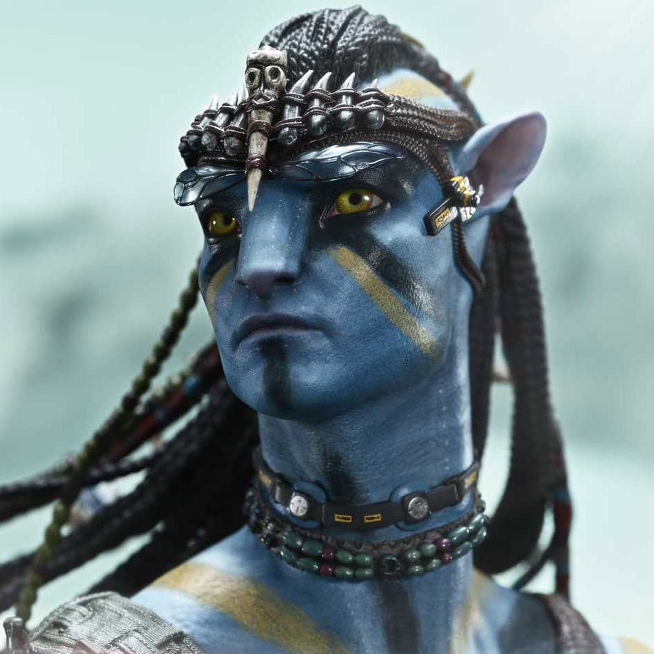 Jake Sully, Neytiri and Varang Avatar Real Elite Masterline collectible ...