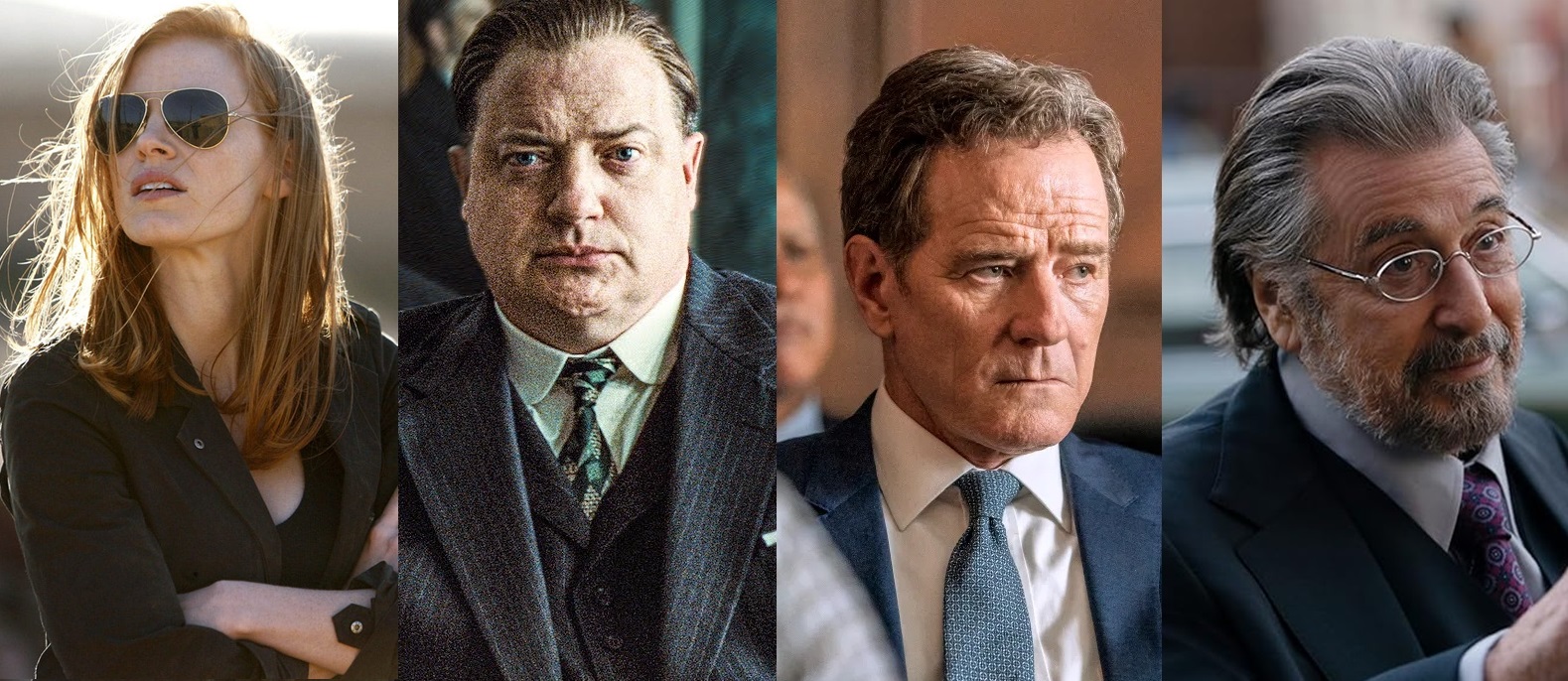 Jessica Chastain, Bryan Cranston, Brendan Fraser and Al Pacino to ...