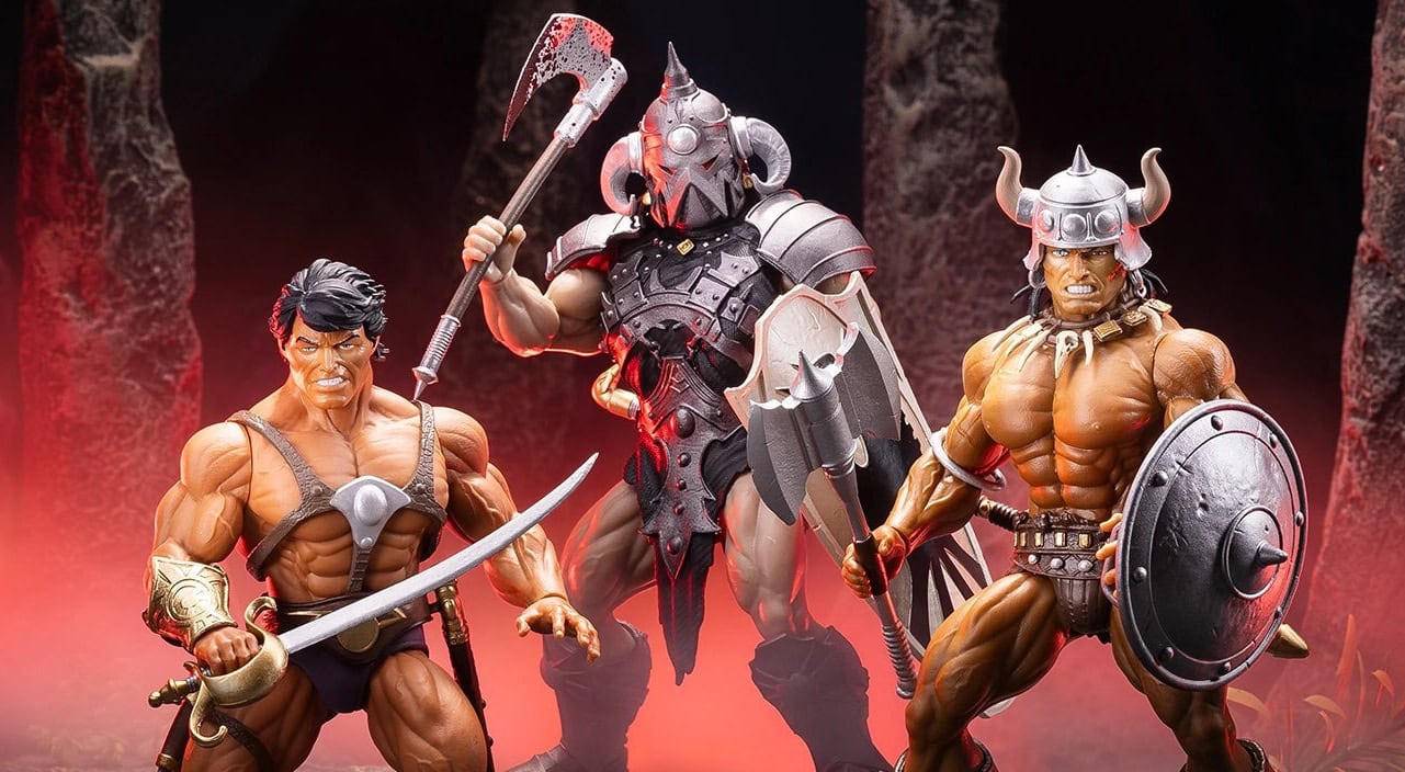 John Carter of Mars, Conan the Barbarian and Death Dealer launch retro ...