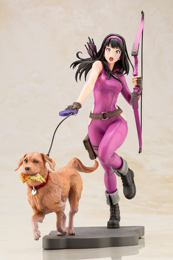 Kate Bishop and Lucky the Pizza Dog join Kotobukiya's Marvel Bishoujo ...