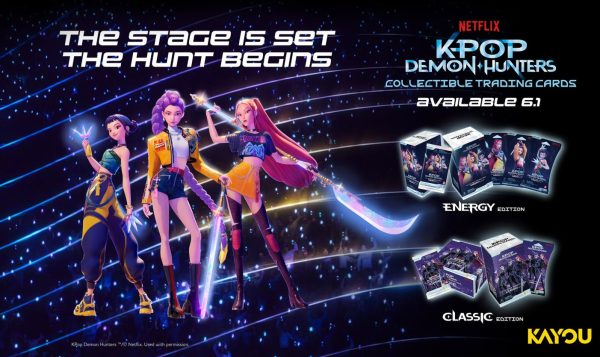 KPop Demon Hunters trading cards now available for pre-order