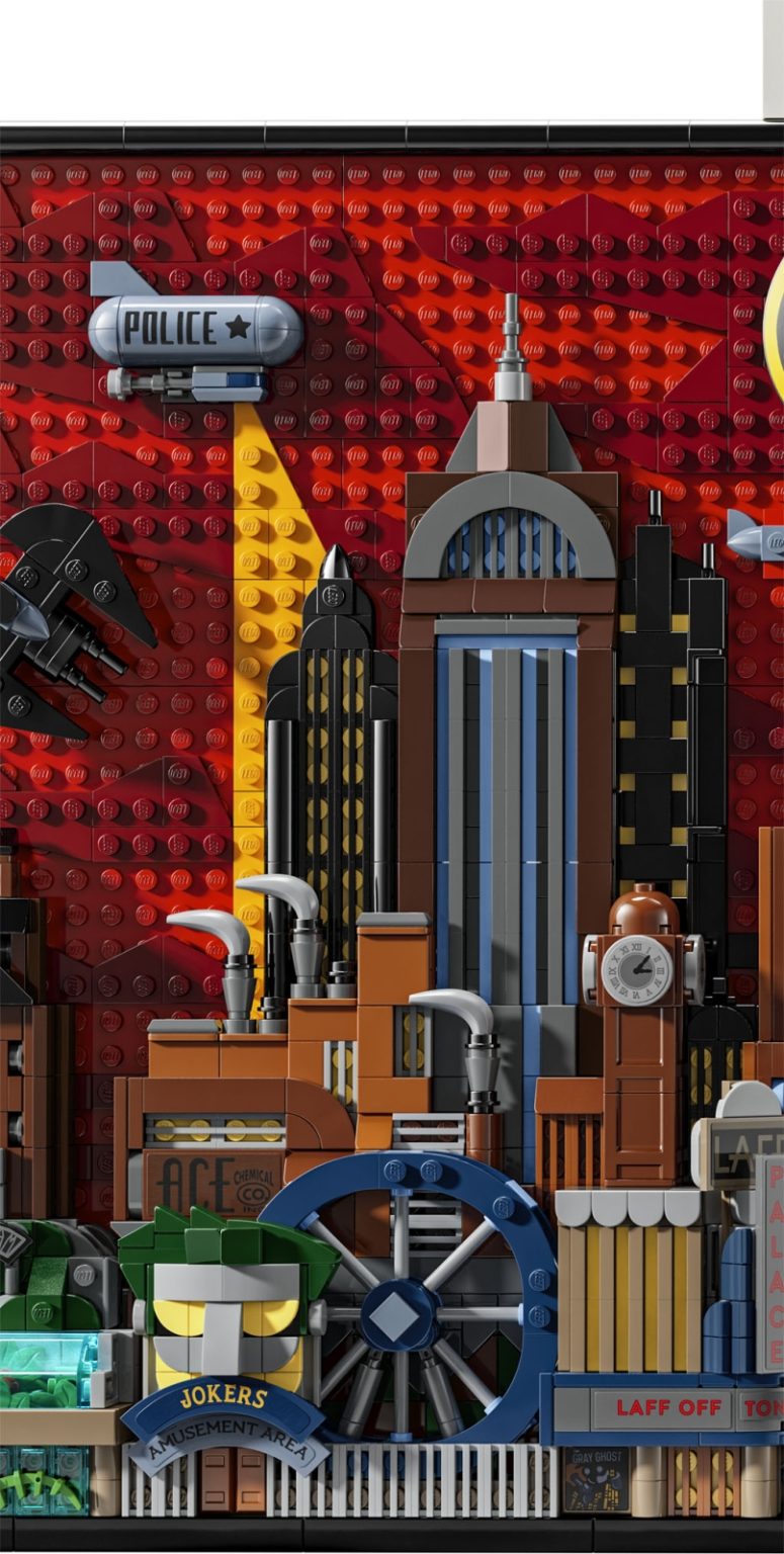 LEGO Batman: The Animated Series Gotham City Skyline set arriving in April