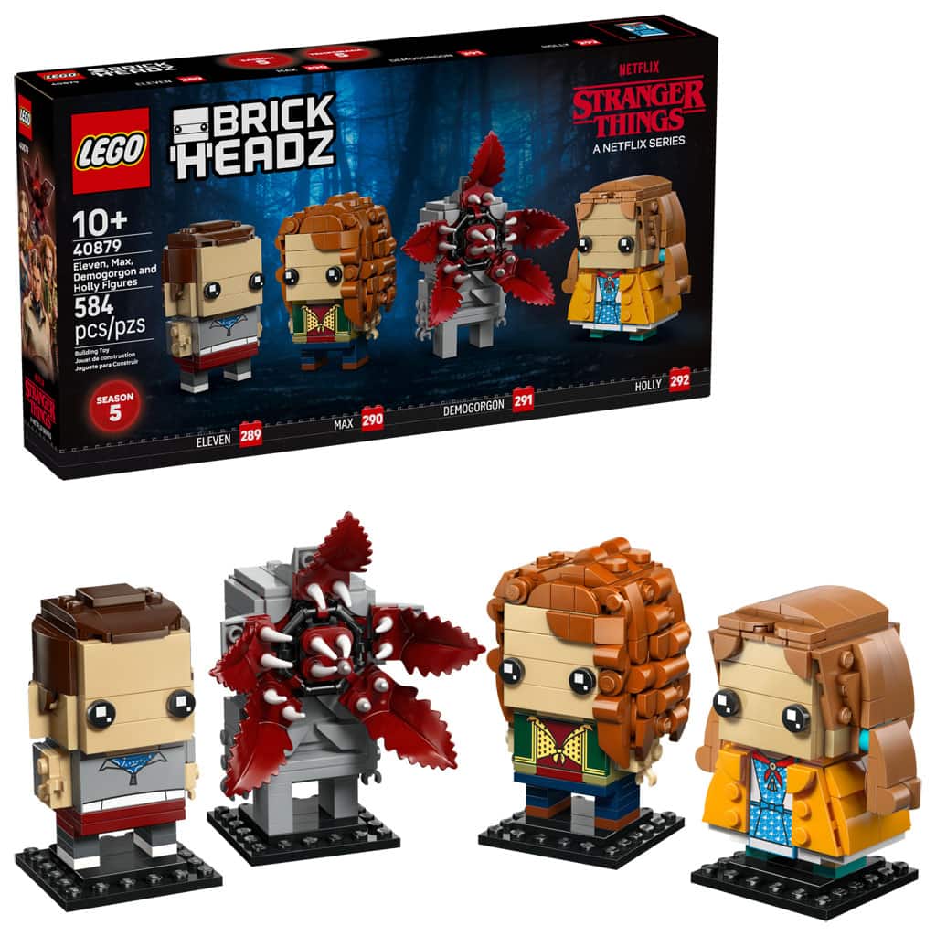 LEGO BrickHeadz Stranger Things: Eleven, Max, Demogorgon and Holly ...