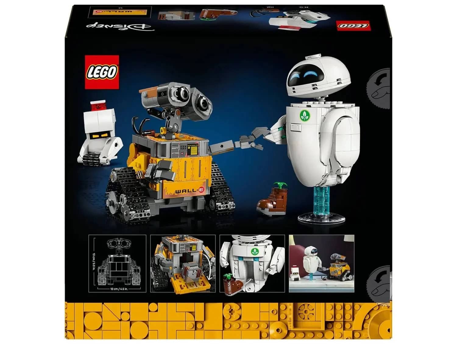 LEGO Disney and Pixar WALL-E and EVE set incoming in September