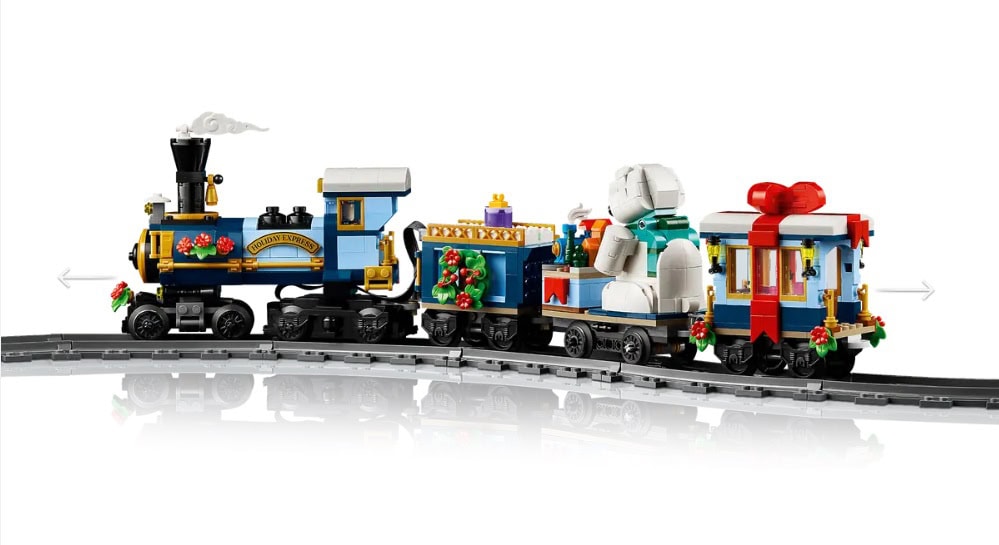LEGO Family Christmas Tree and Winter Village Holiday Express Train ...