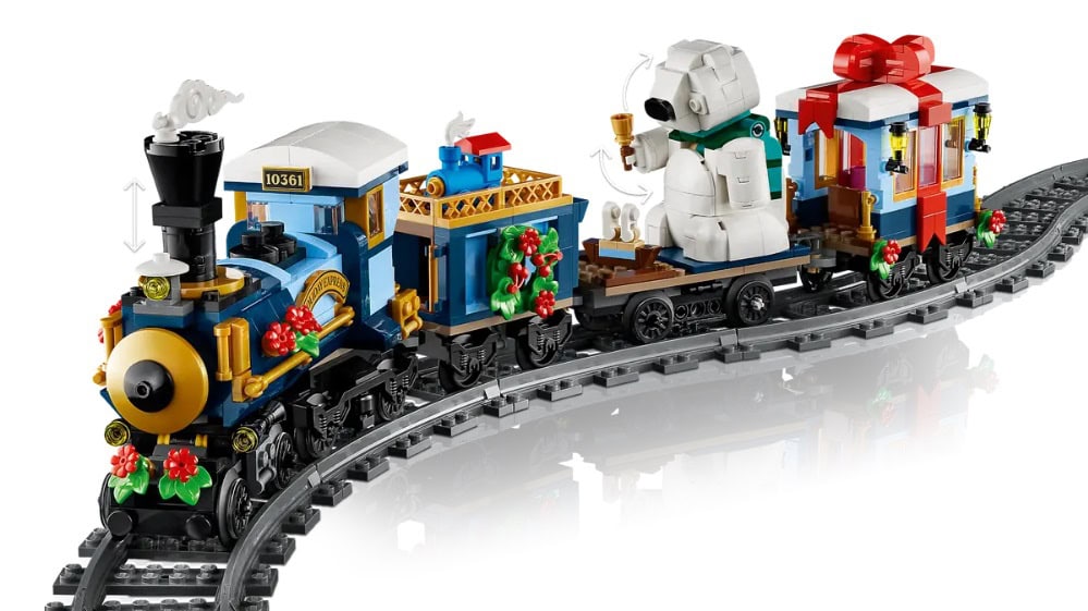 LEGO Family Christmas Tree and Winter Village Holiday Express Train ...