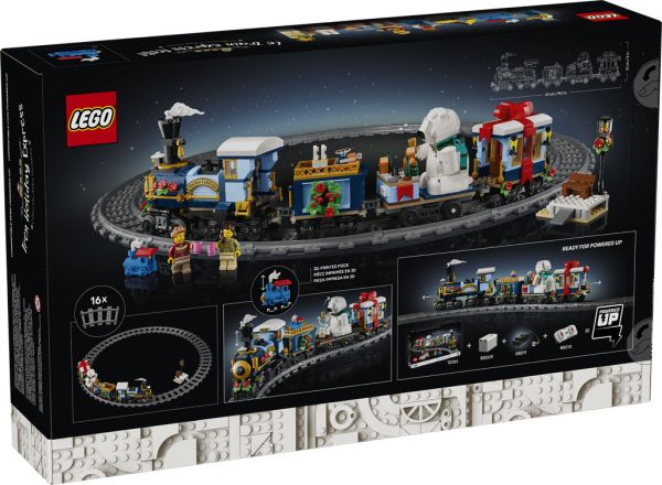 LEGO Family Christmas Tree and Winter Village Holiday Express Train ...