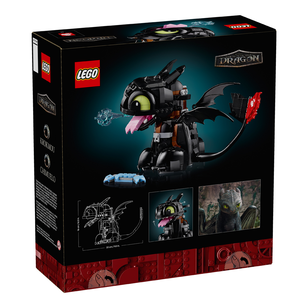 LEGO How To Train Your Dragon: Toothless set launching in July