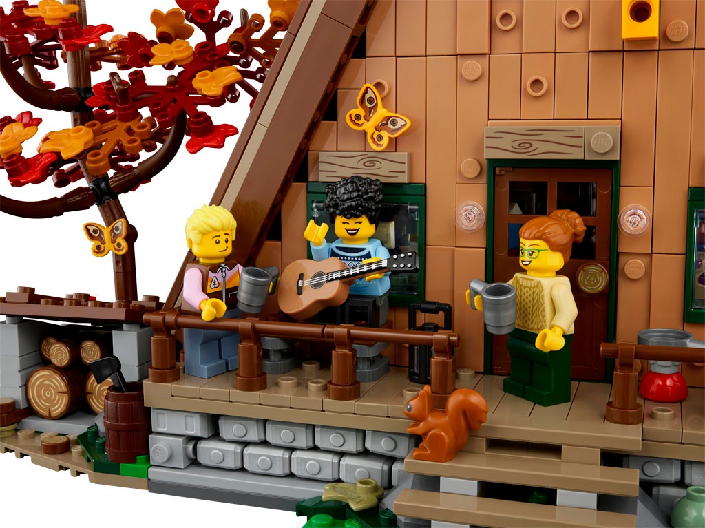 LEGO Ideas A-Frame Cabin set officially unveiled