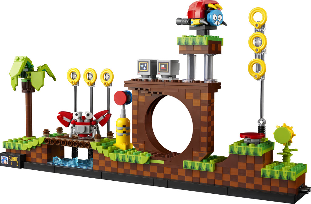 LEGO Ideas Sonic the Hedgehog - Green Hill Zone set officially revealed