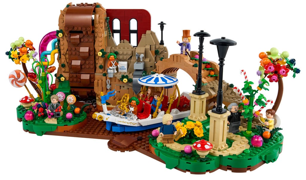 LEGO Ideas Willy Wonka & the Chocolate Factory Classic Movie Set ...