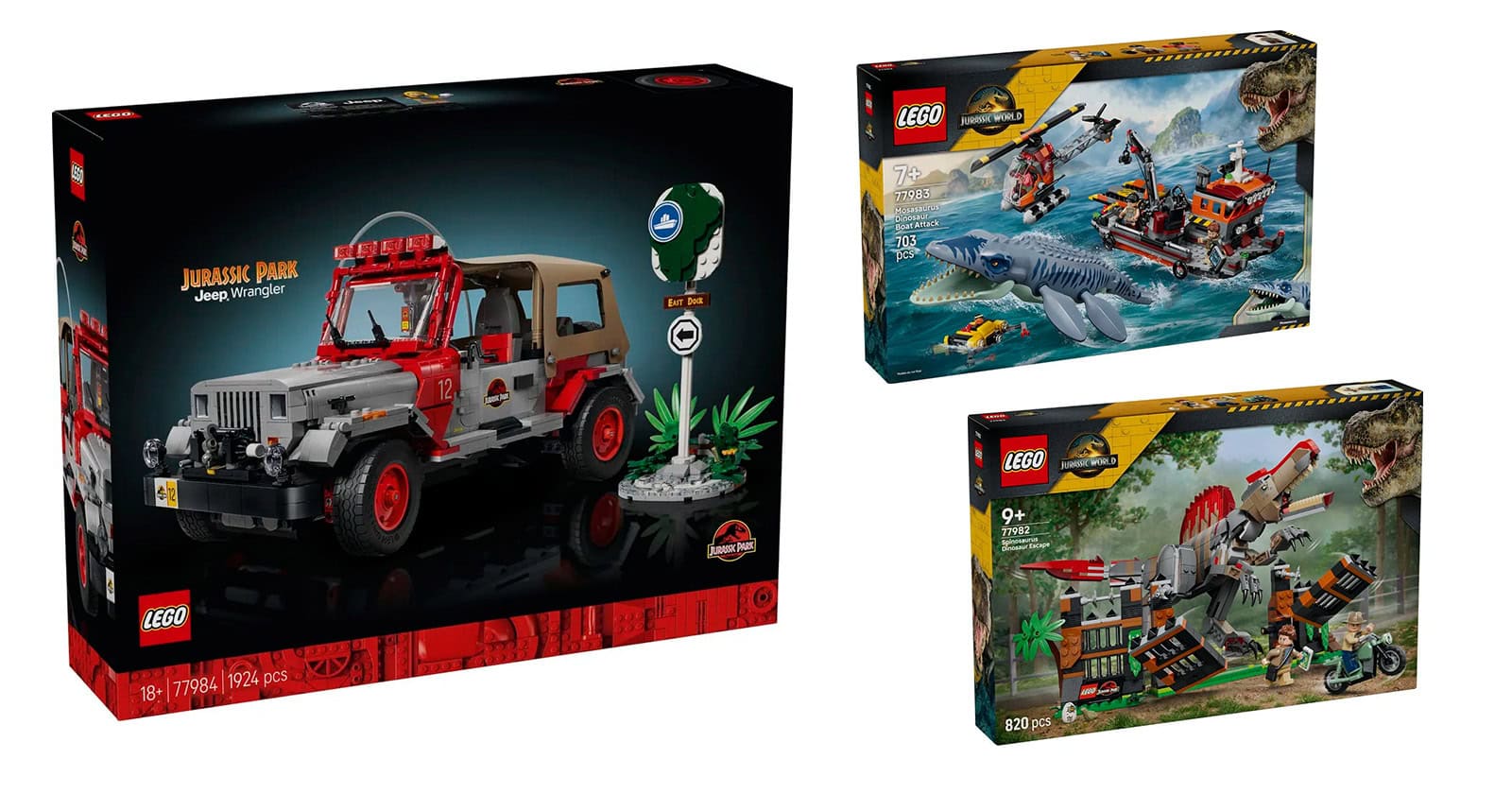LEGO Jurassic World Summer 2026 sets officially revealed