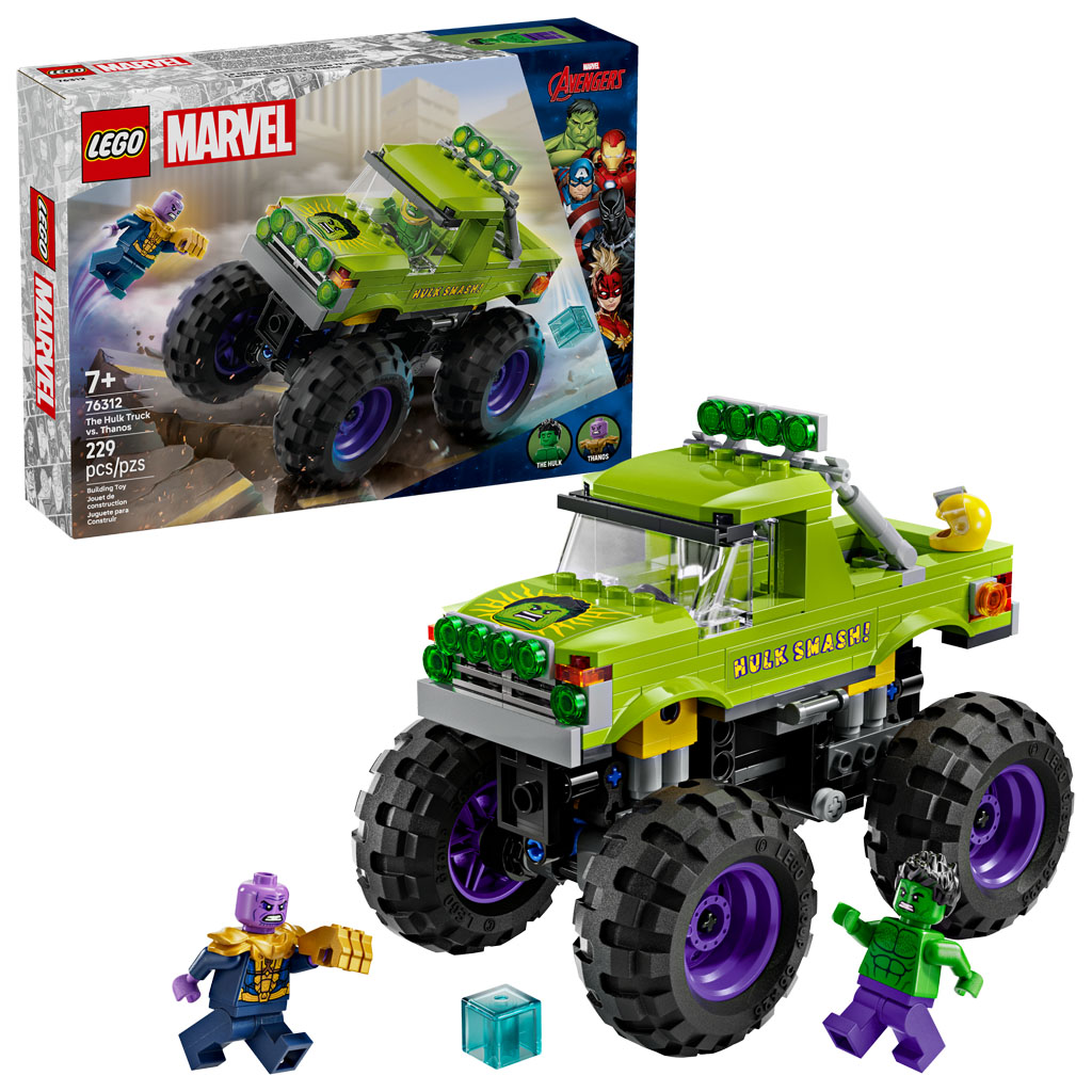 LEGO Marvel Hulk Truck vs Thanos and Iron Man's Laboratory: Hall of ...