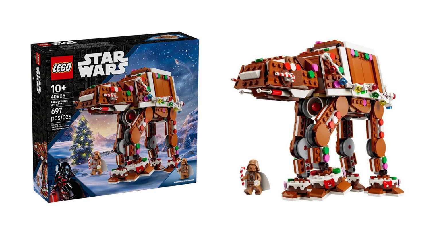 LEGO Star Wars gets festive with seasonal Gingerbread AT-AT Walker set