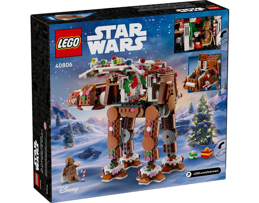 LEGO Star Wars gets festive with seasonal Gingerbread AT-AT Walker set