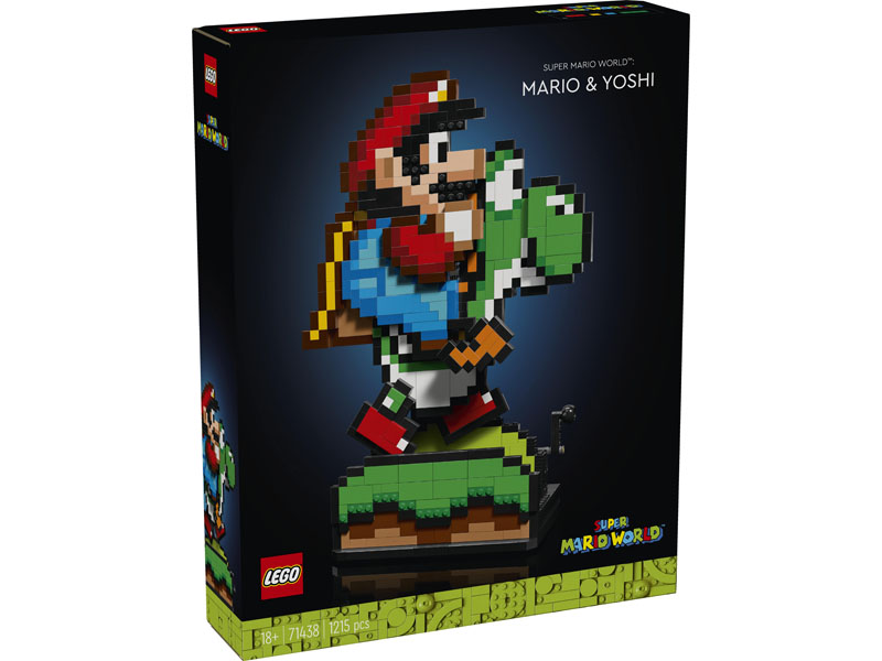 LEGO Super Mario World: Mario & Yoshi display set revealed