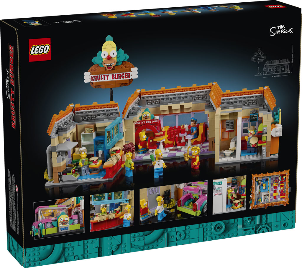 LEGO The Simpsons Krusty Burger set revealed ahead of June release