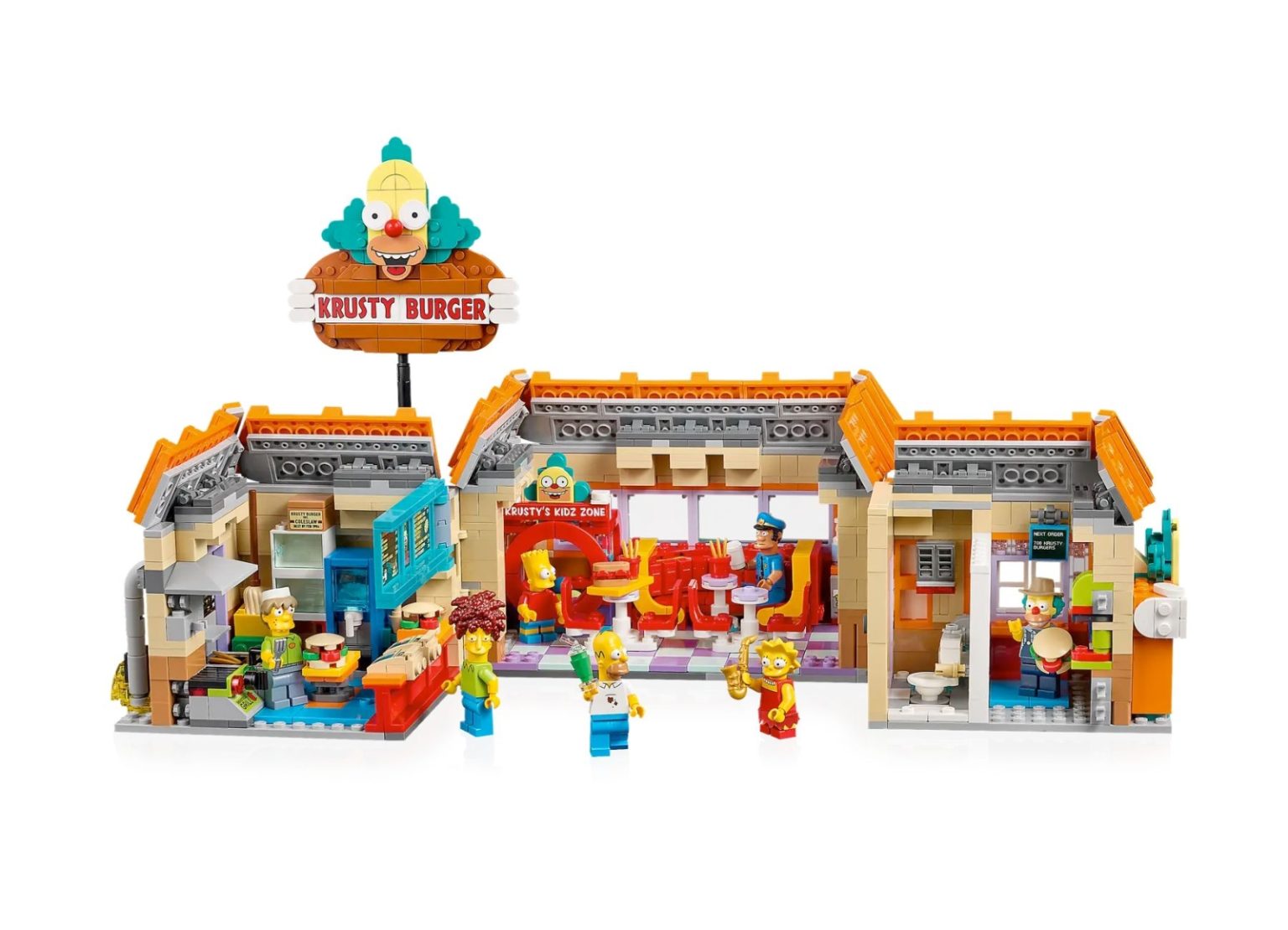 LEGO The Simpsons Krusty Burger set revealed ahead of June release
