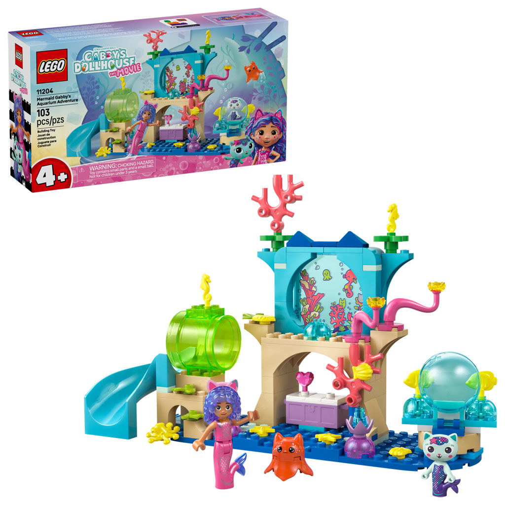 LEGO unveils Gabby's Dollhouse: The Movie tie-in sets