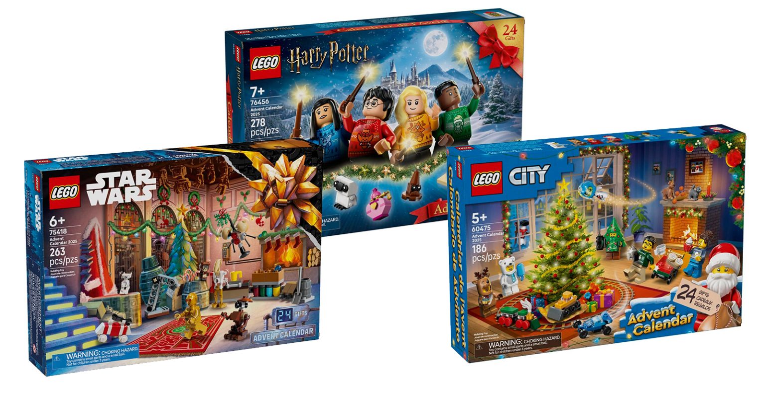 LEGO unveils 2025 Advent Calendar sets