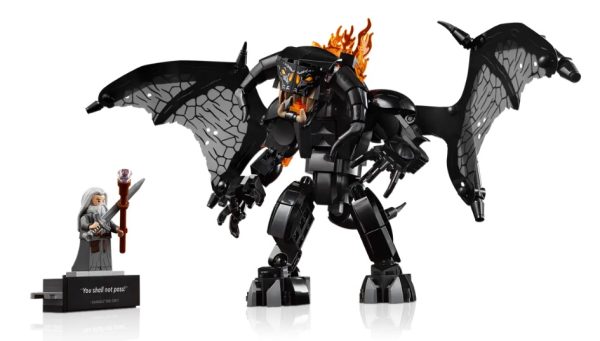 LEGO's The Lord of the Rings: Balrog Book Nook set revealed