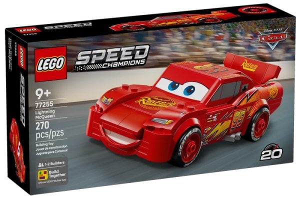 Lightning McQueen races into LEGO's Speed Champions theme with Cars ...