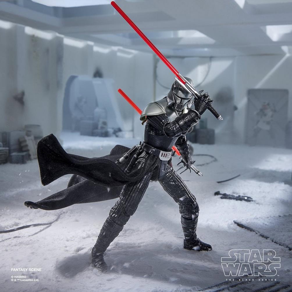 Lord Starkiller and Misty & Cav Star Wars: The Black Series action ...