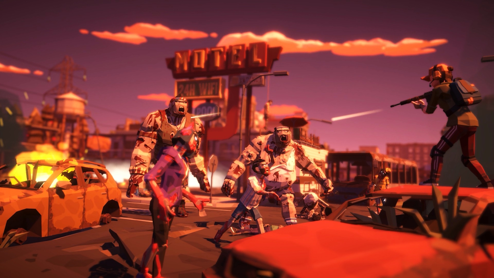 Low poly zombie shooter The Apocalypse revealed with trailer