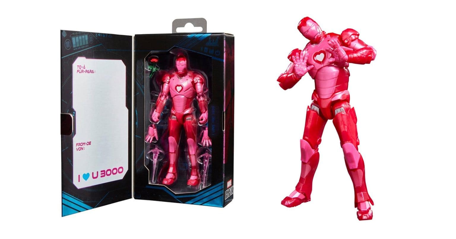 Marvel Legends Series I Love You 3000 Iron Man figure unveiled by Hasbro