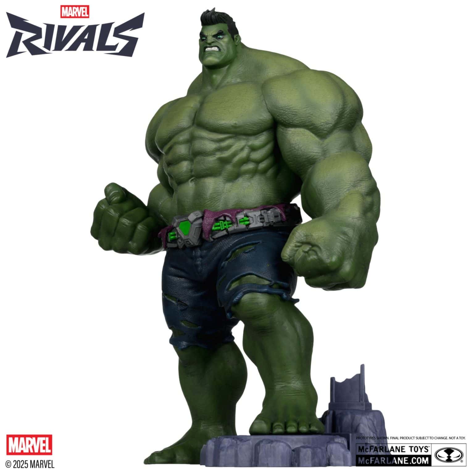 Marvel Rivals Hulk and Venom collectible figures unveiled by McFarlane Toys