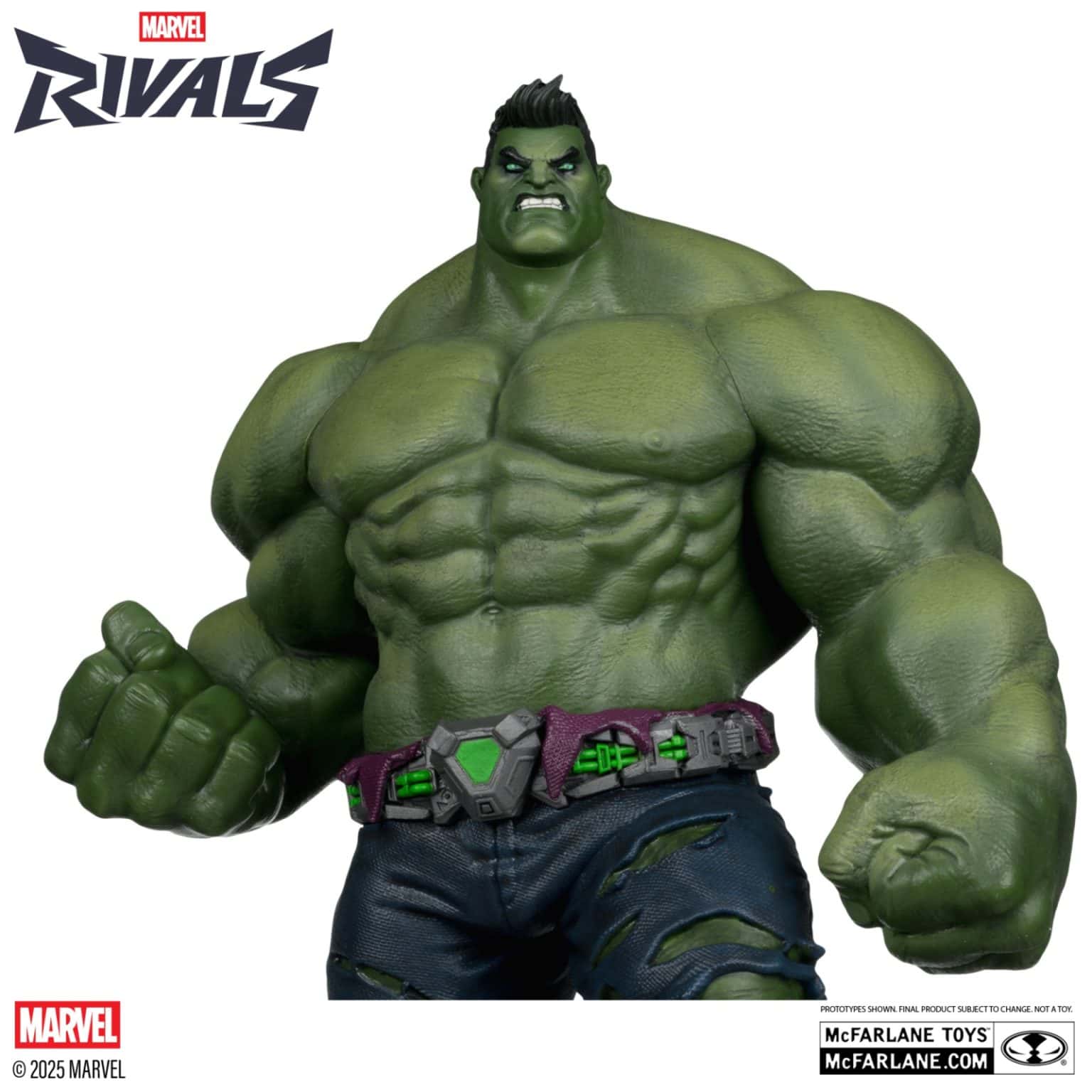 Marvel Rivals Hulk and Venom collectible figures unveiled by McFarlane Toys