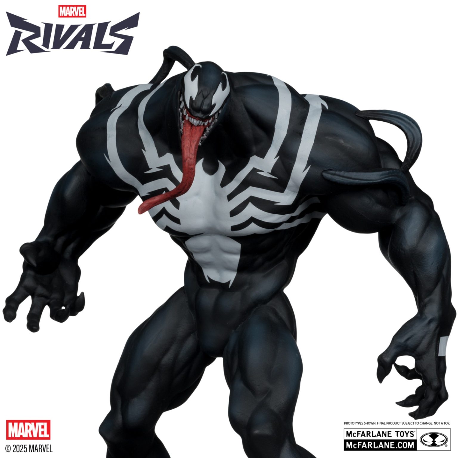Marvel Rivals Hulk and Venom collectible figures unveiled by McFarlane Toys