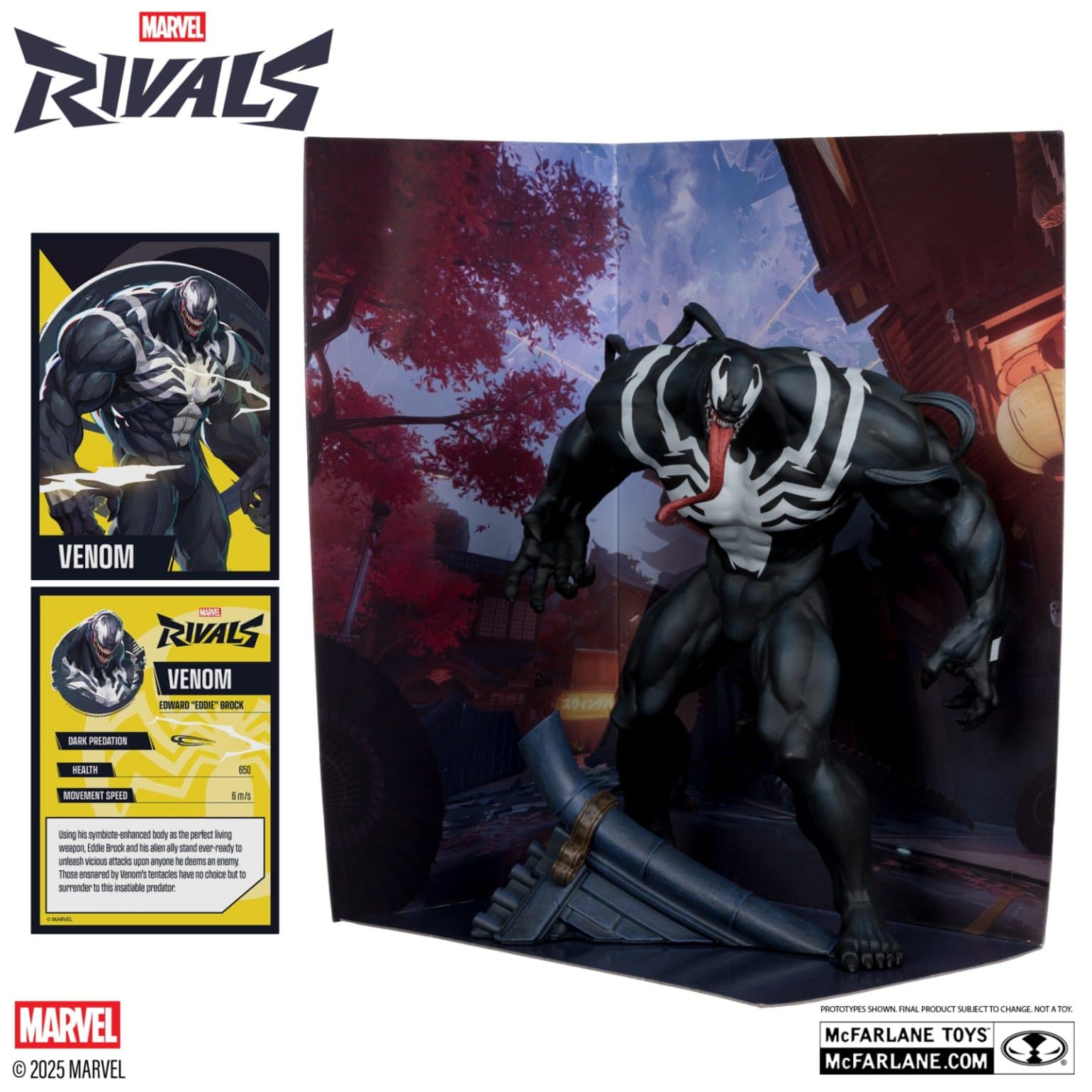 Marvel Rivals Hulk and Venom collectible figures unveiled by McFarlane Toys