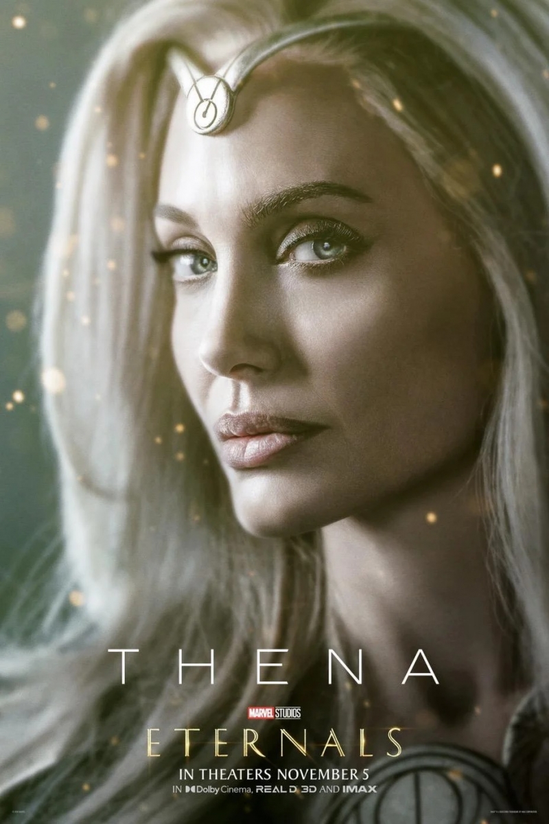 Marvel's Eternals character posters showcase the MCU's new heroes