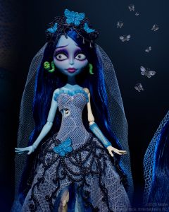 Mattel releases Monster High Skullector X Corpse Bride Emily Doll