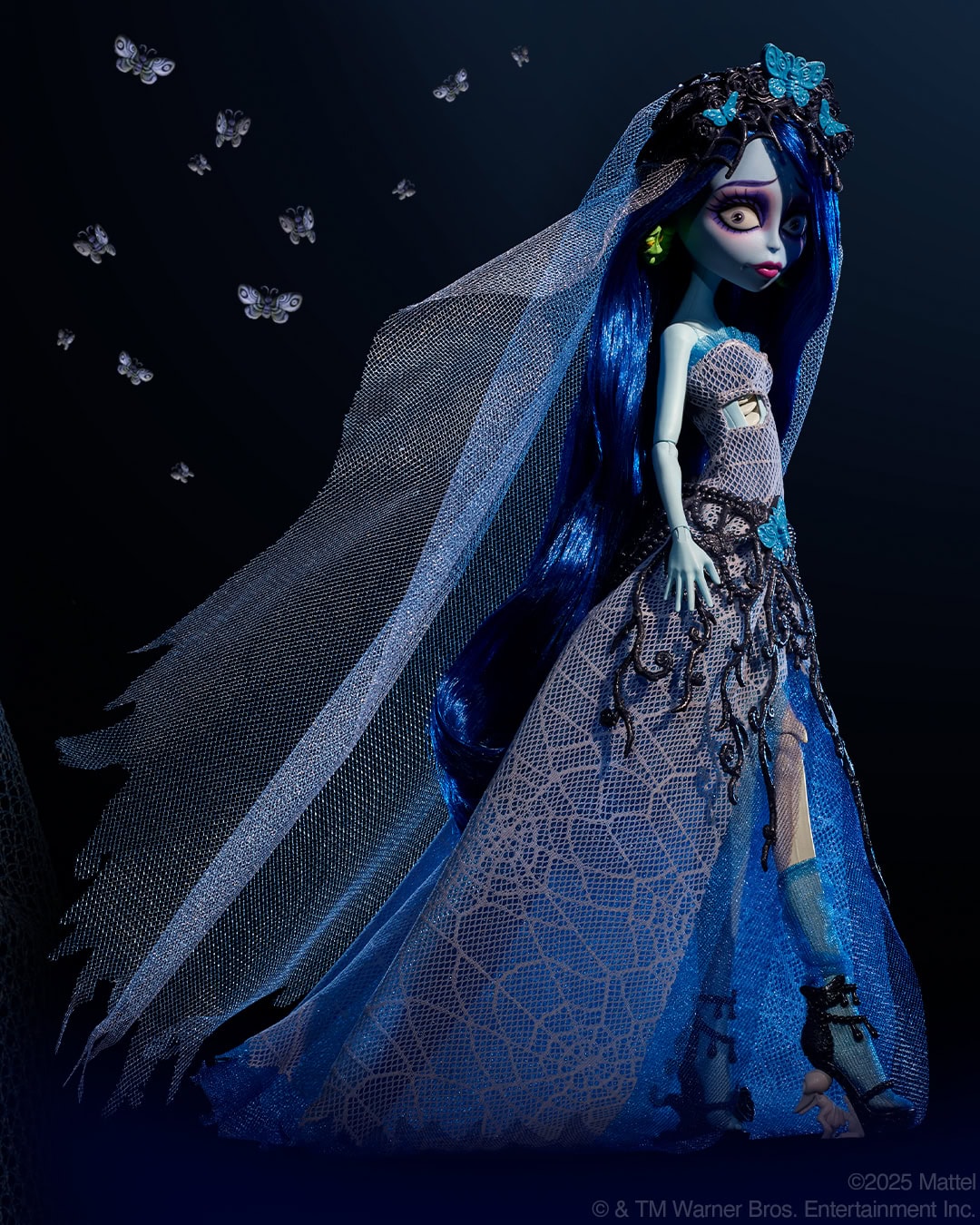 Mattel releases Monster High Skullector X Corpse Bride Emily Doll