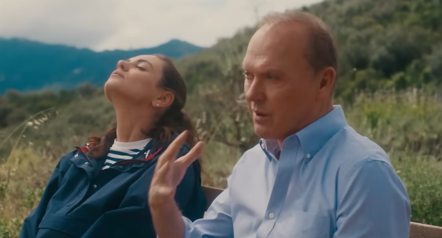 Michael Keaton and Mila Kunis are an estranged father and daughter ...