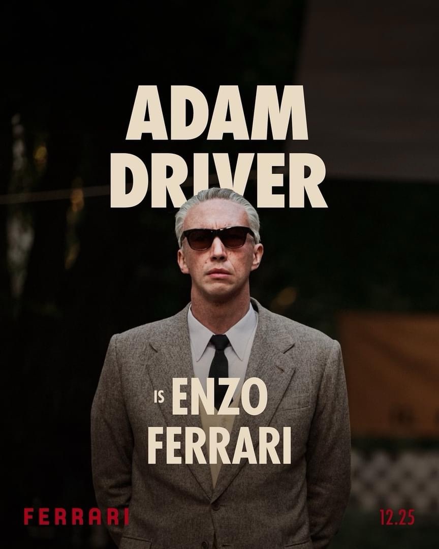 Michael Mann's Ferrari unveils a batch of character posters