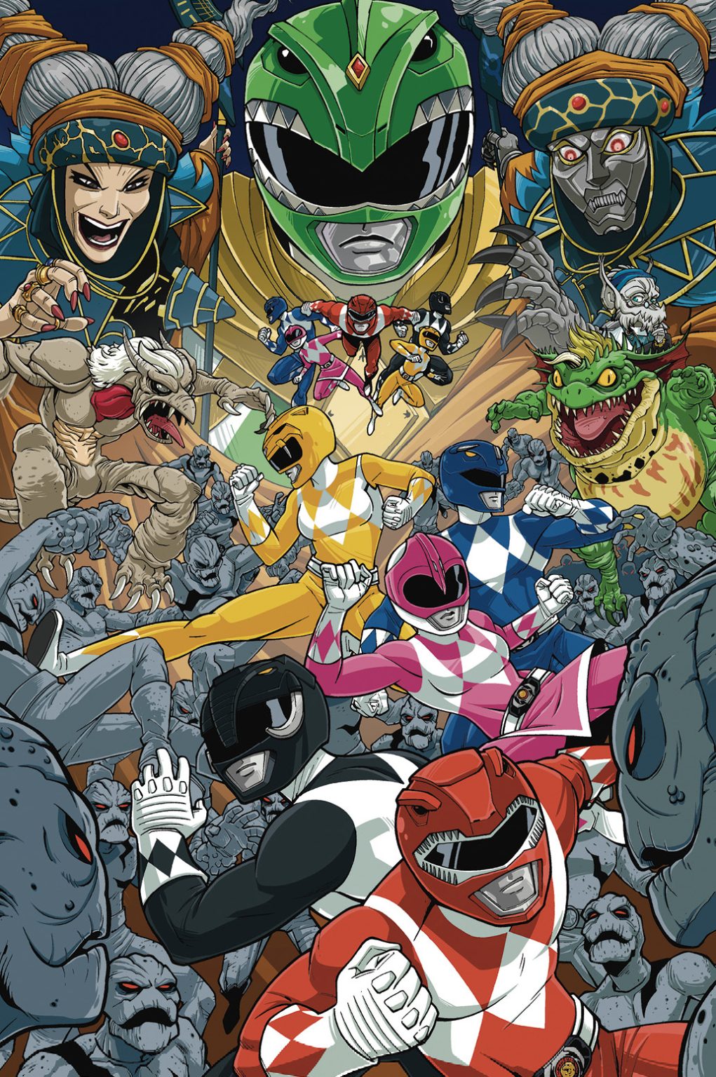 Mighty Morphin Power Rangers: Rita's Rewind comic tie-in releasing in ...